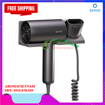 Máy sấy tóc ion treo tường SVAVO WIS-19H01 A